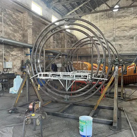 Buy Amusement Park Facilities Spinner Human Gyroscope Ride For Sale ...