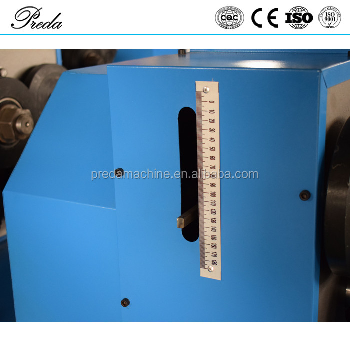 Buy Angle Iron Flange Bending Machine For Round Duct Flange Rolling And ...