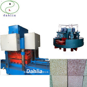 Buy Automatic Terrazzo Interlocking Concrete Floor Tile Production ...