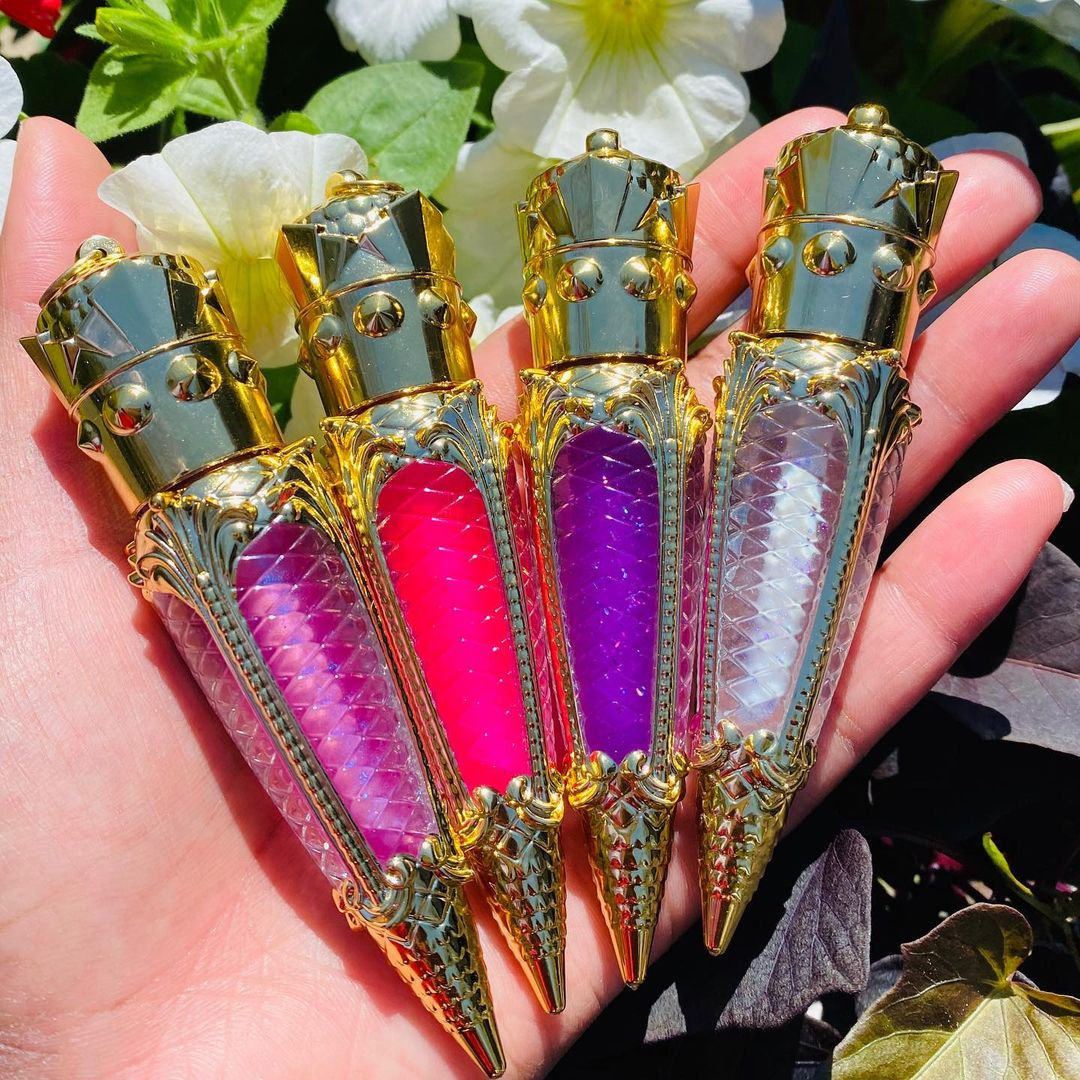 Buy Base Keychain Pretty Luxury Purple Customised Oil Popsicle Chain ...