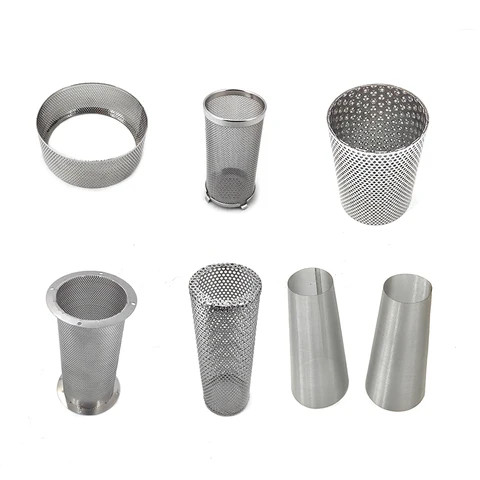 Buy Beilang Round Hole Stainless Steel Wire Mesh Screen Filter Tube ...