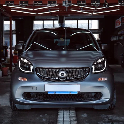 Buy Benz Smart Headlights Assembly Modified Led Day Running Lights Turn ...