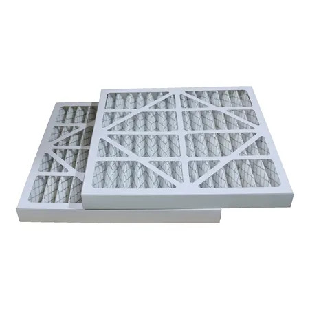 Buy Cardboard Frame Primary Hvac Panel Pleated Pre Filter Pleated Air ...