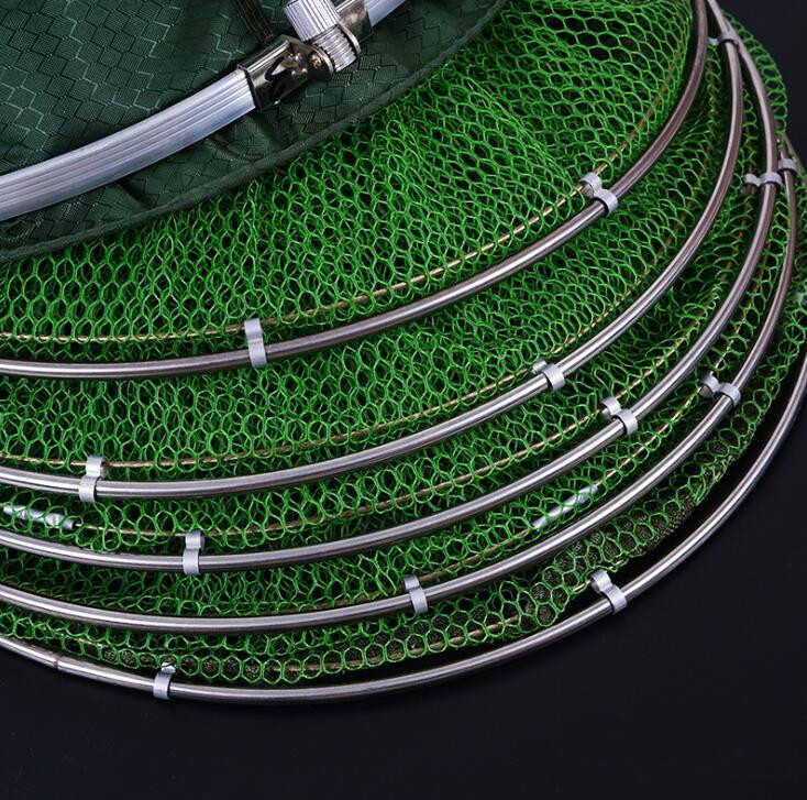 Buy Collapsible Fish Cage Fishing Net Basket Fyke Fishing Net from ...