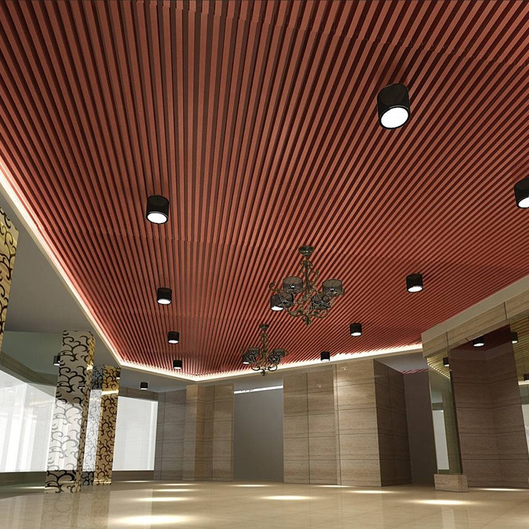 Buy Construction Ceiling Decoration Wpc Ceiling Panel from Foshan ...