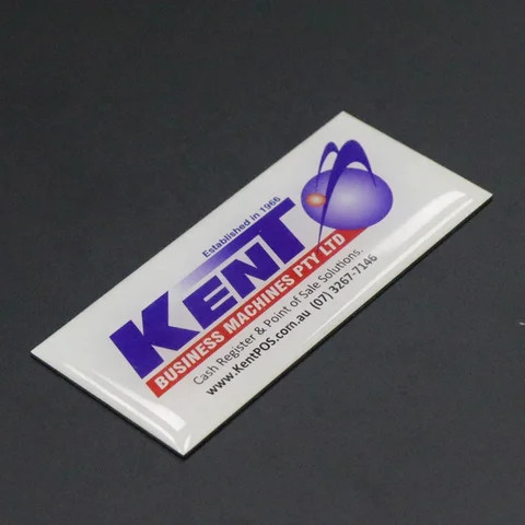 Buy Custom Clear Rectangle Self Adhesive Logo Printing 3d Gel ...