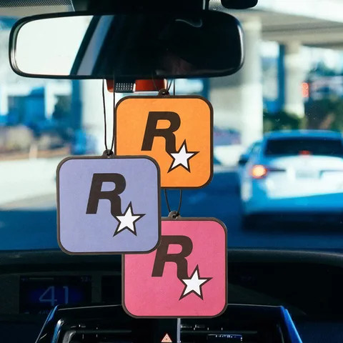 Buy Customized Your Logo Auto Perfume Good Smell Hanging Fragrance Car ...