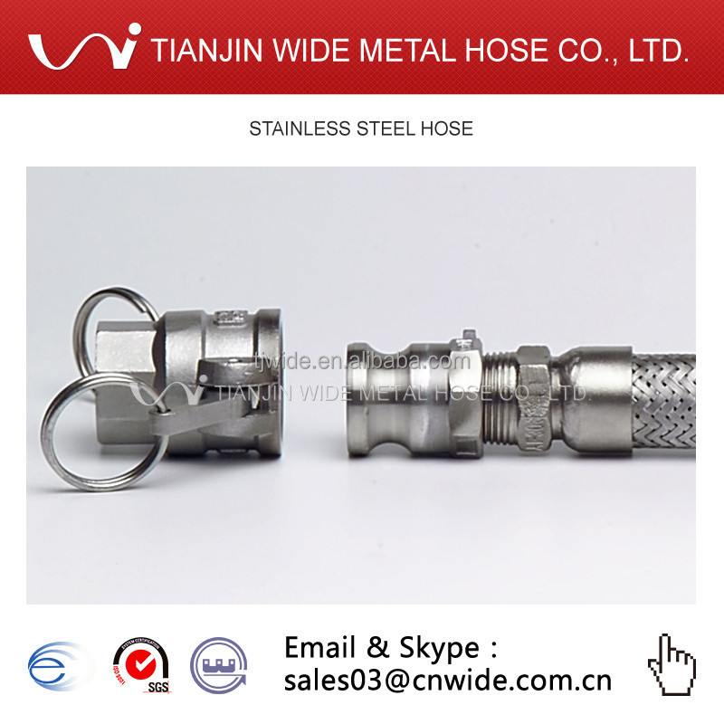 Buy Dn10 To Dn50 Camlock Fitting End Of Flexible Hose from Tianjin Wide ...