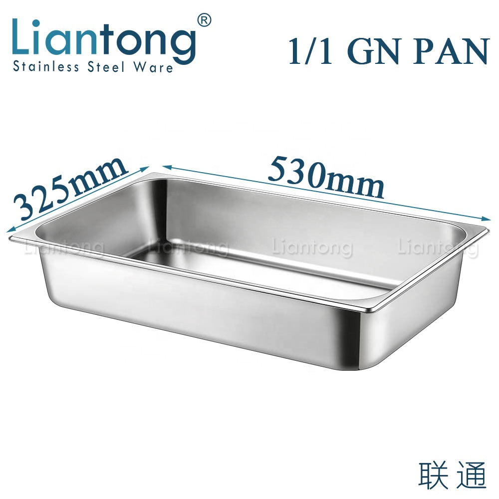 Buy Factory High Quality Hotel Buffet Full Size Stainless Steel 201 304 Steam Table Gastronorm ...