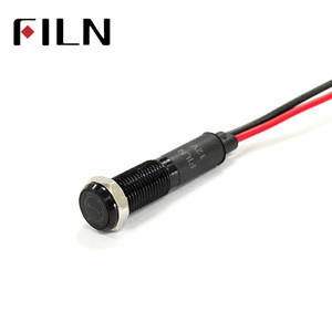 Buy Filn 8mm Black Housing Red Yellow White Blue Green 12v Led ...