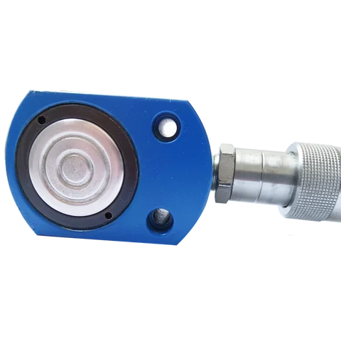 Buy Flat Ultra-thin Single Acting Small Hydraulic Steel Cylinder For ...