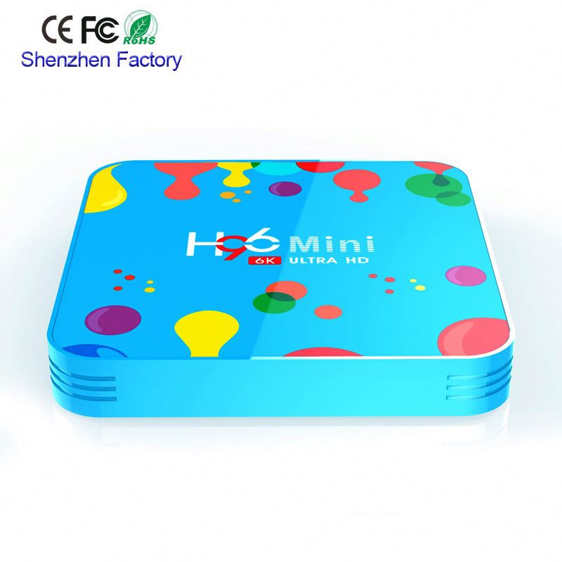 Buy Free Customize H96 Mini H6 4g 64g 128g Set Top Box 6k Allwiner H6 ...