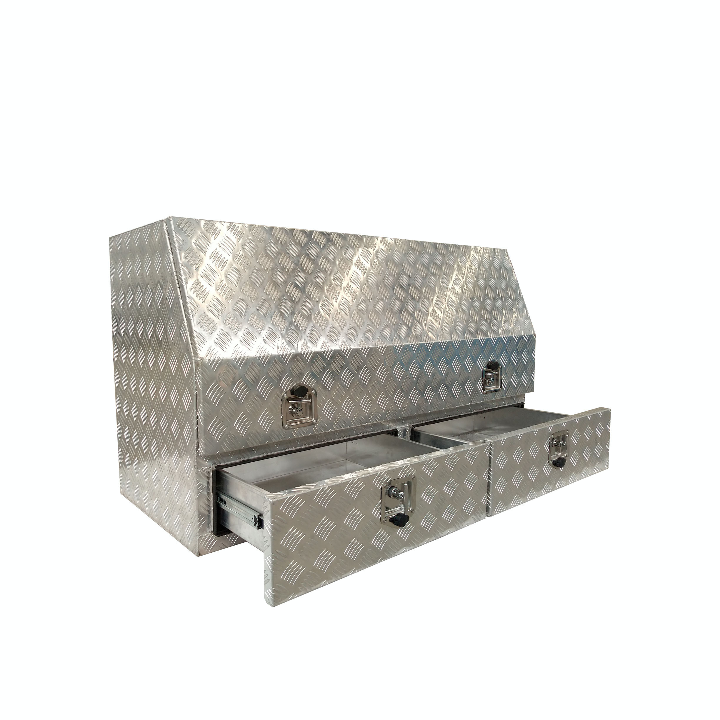 Buy Heavy Duty Large Aluminum Pickup Truck Tool Box Side Opening ...