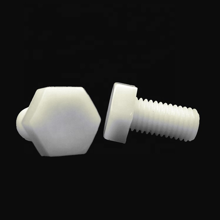 Buy Hexagonal Screw M5 Nylon M10 Plastic Bolts Hex Bolt 34 Dia 10mm ...