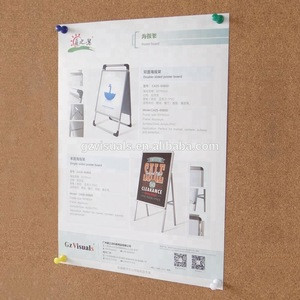 Buy High Density Movable Cork Board Bulletin Boards With Wheels from ...