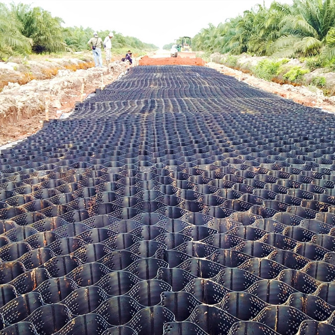 Buy High Strength Retaining Wall Hdpe Geocell Factory Price For Heavy ...