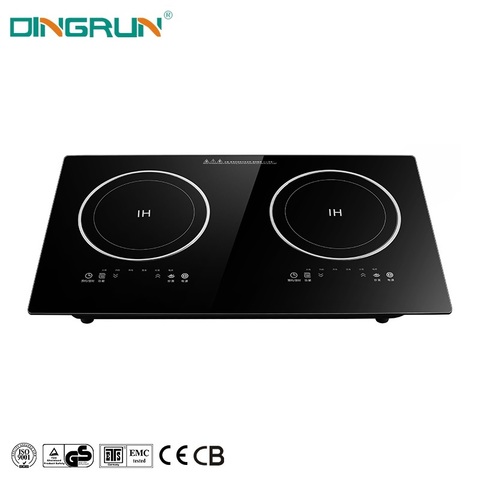 Buy Induction Hob 2 Burner Two Plate Stove Double Induction Cooker from ...