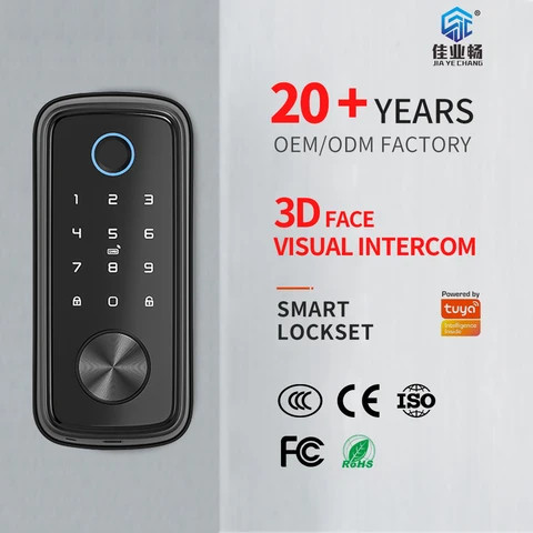 Buy Jec Keypad Fingerprint Auto Fully Automatic Locking Password Ttlock ...