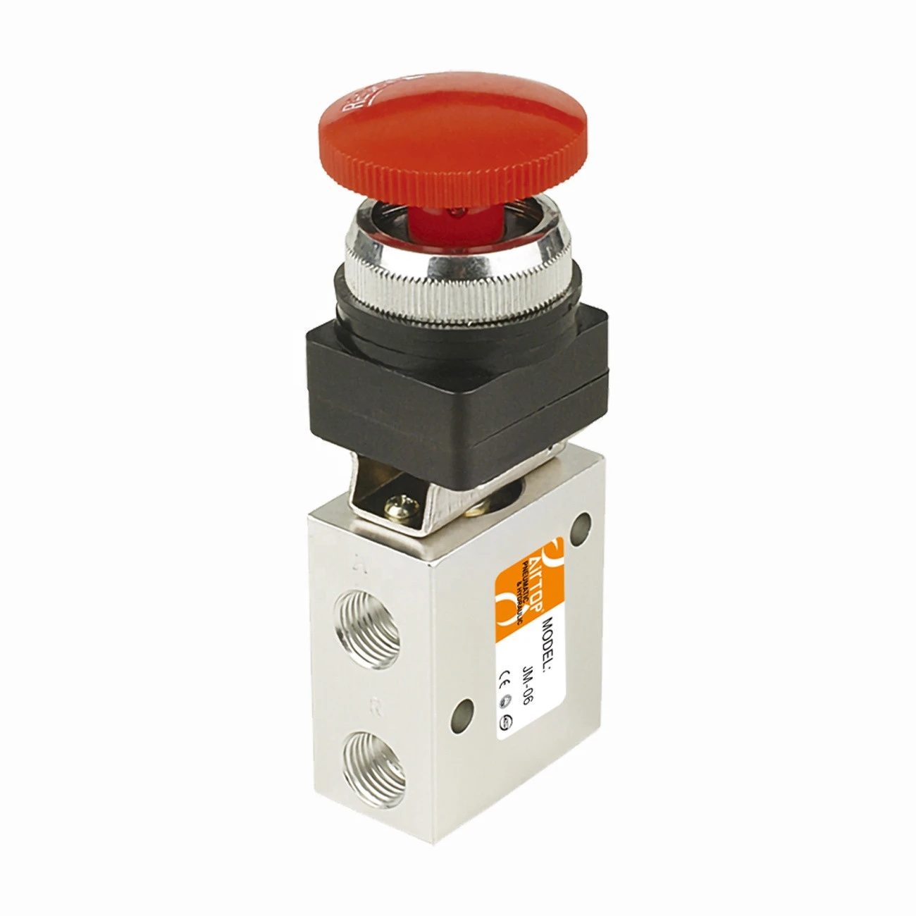 Buy Jm Series Two-position Three-way Mechanical Valve Aluminum Body from Ningbo AirTOP Pneumatic ...