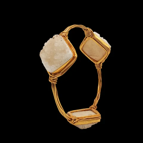 Buy Latest Design High Quality Natural Gold Plated Stone Custom ...