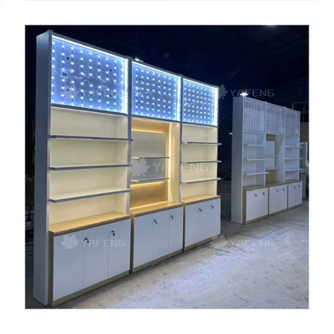 Buy Modern Mobile Phone Shop Interior Design Wood Display Case Custom ...