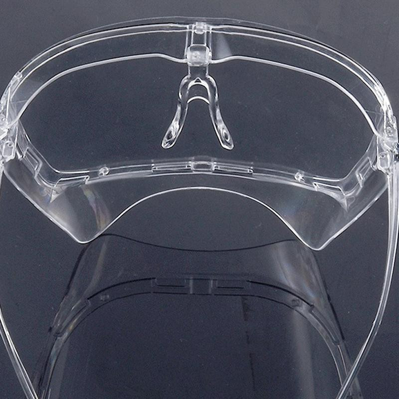 Buy Plastic Anti Fog Eye Transparent Face Screen Shield Visor And ...