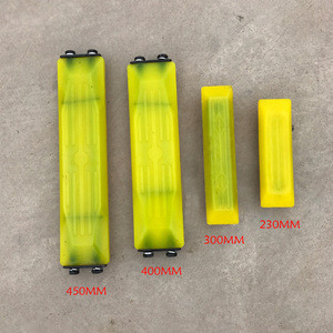 Buy Polyurethane Excavator Rubber Track Pad, Rubber Track Shoe, Rubber ...