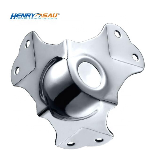 Buy Quality Metal Flight Case Concave Ball Corner 3 Leg Luggage ...