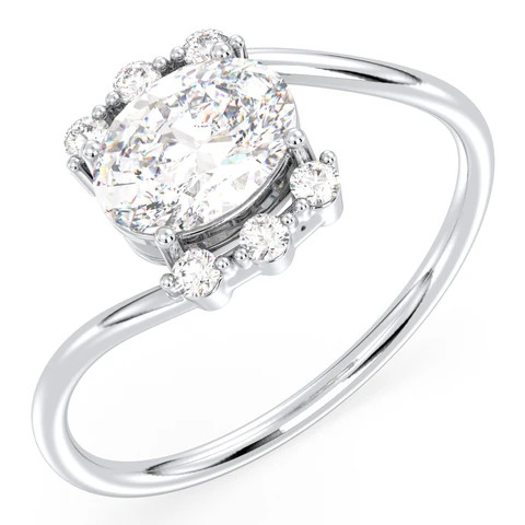 Buy Reyes Premium Quality Igi Certificate Lab Grown Diamond Rings For ...