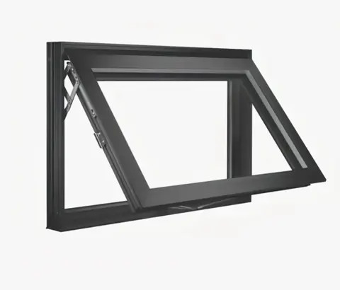 Buy Rg50 Top Hung Window Double Glazed Aluminum Top Hung Awning Window ...