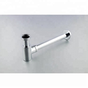 Buy Round Decorative Traps (t- Trap) Brass Drainer Chrome For Sink from ...