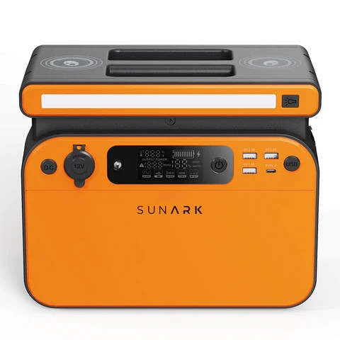 Buy Sunark Wireless Charging Portable Solar Station 500w Portable ...
