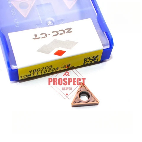 Buy Tcmt Tcmt110204-em Ybg205 Zcc.ct Cnc Cutting Inserts Machine ...