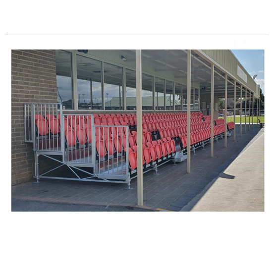 Buy Temporary Grandstand Seating System Stadium Metal Demountable ...
