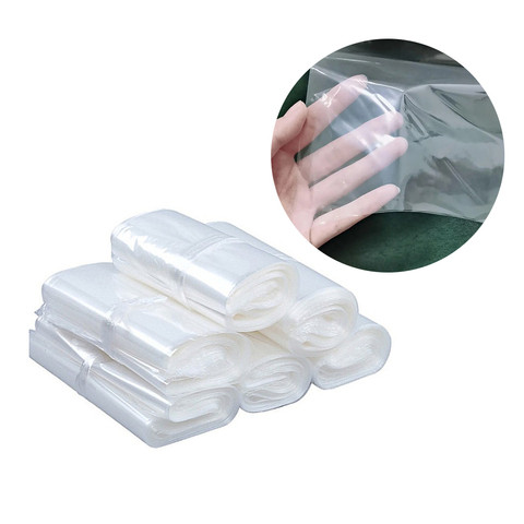 Buy Transparent Plastic Soft Polyolefin 10 12 15 19 25 30mic Pof ...