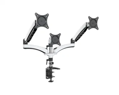 Buy V-mounts Three Monitor Height Adjustable Aluminum Lcd Monitor ...