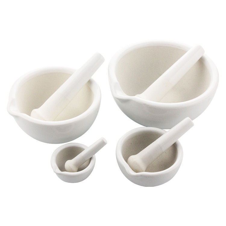 Buy White Ceramic Mortar And Pestle Mortar And Pestle Ceramic Lab 60mm ...