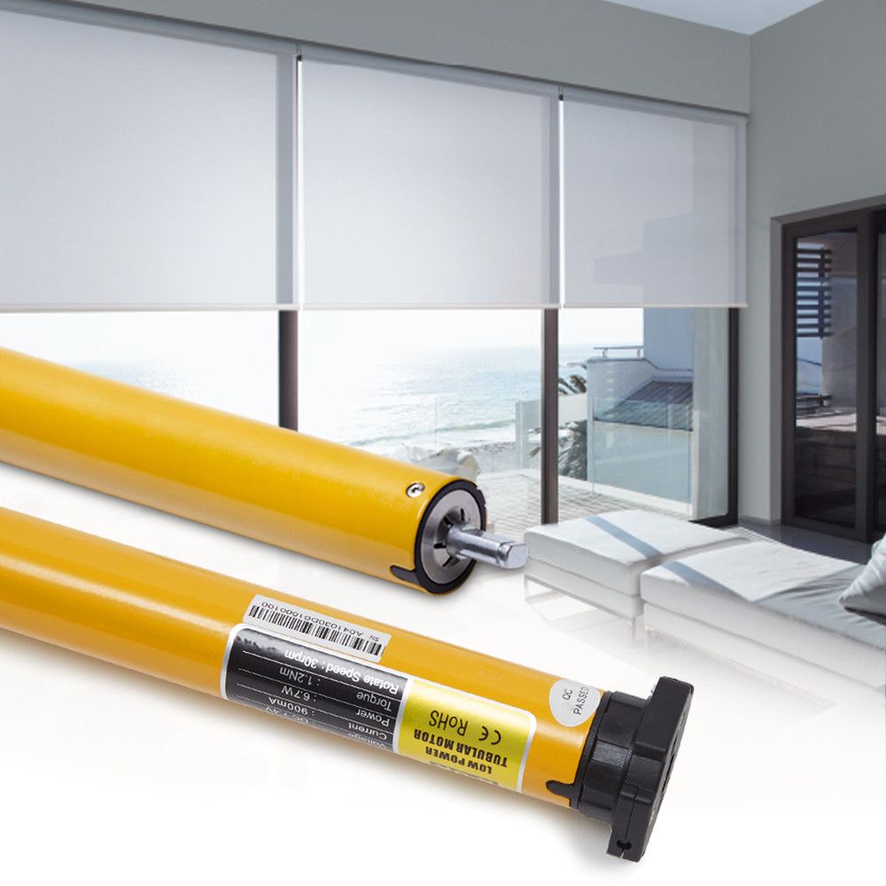 Buy Wifi Phone App Remote Control Shade Roller See Through European ...