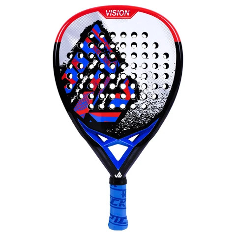 Buy Winpick Tear Drop Fiberglass Padel Racket Carbon Fiber Soft Eva ...