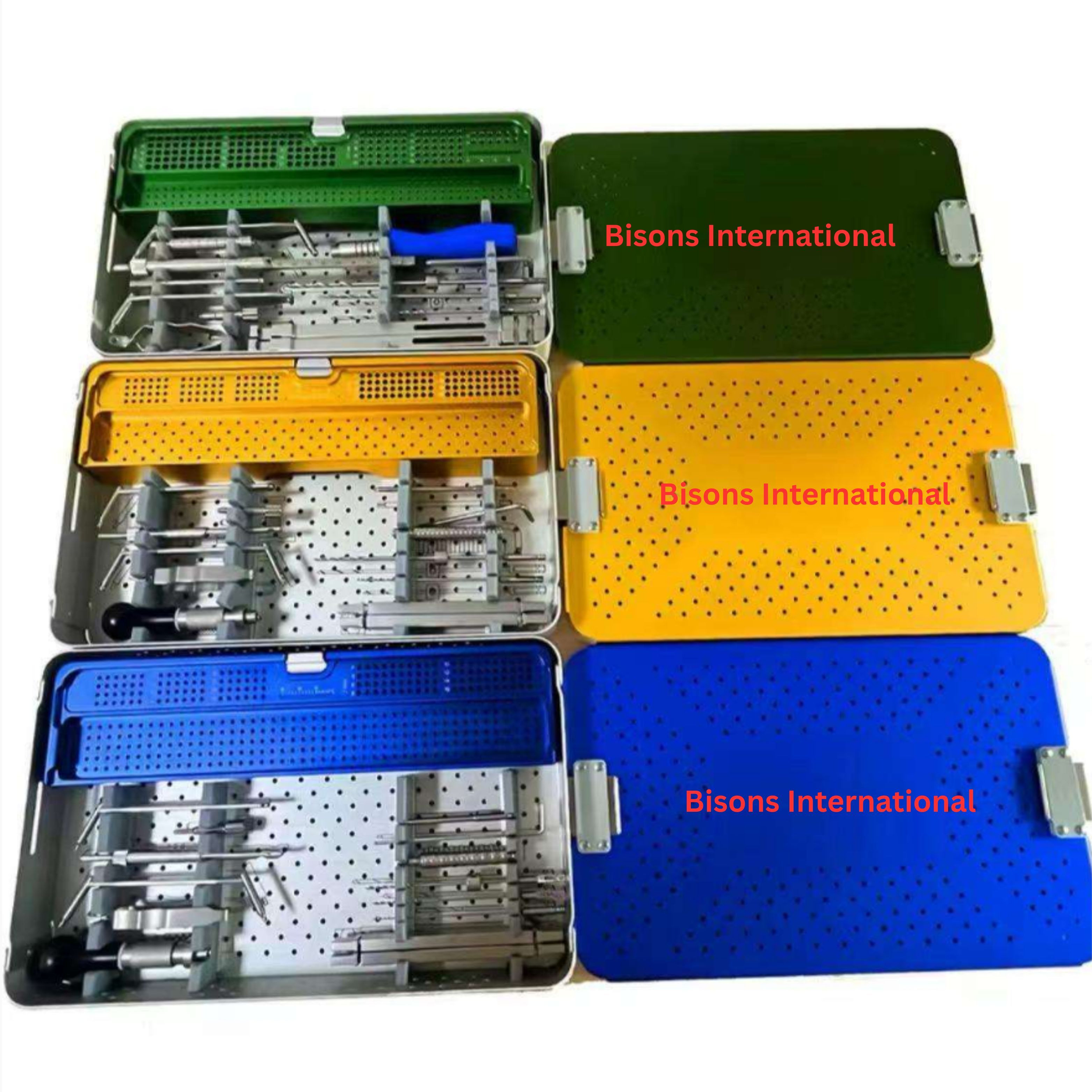Buy Orthopedic Surgical Instrument Set With Color-coded Modular ...
