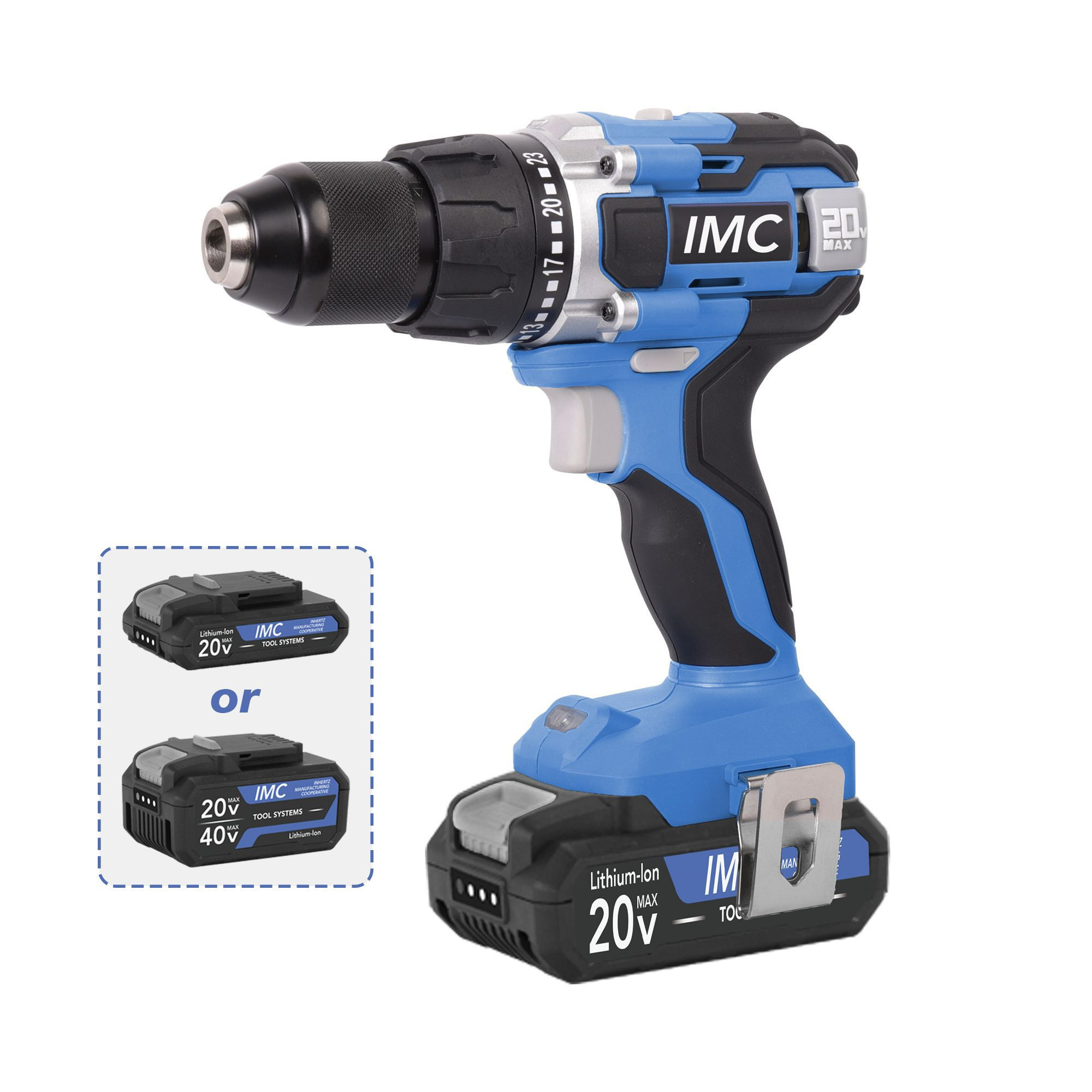 Buy 20v Compact Cordless Drill (24 Torque Settings) from SHANGHAI ...