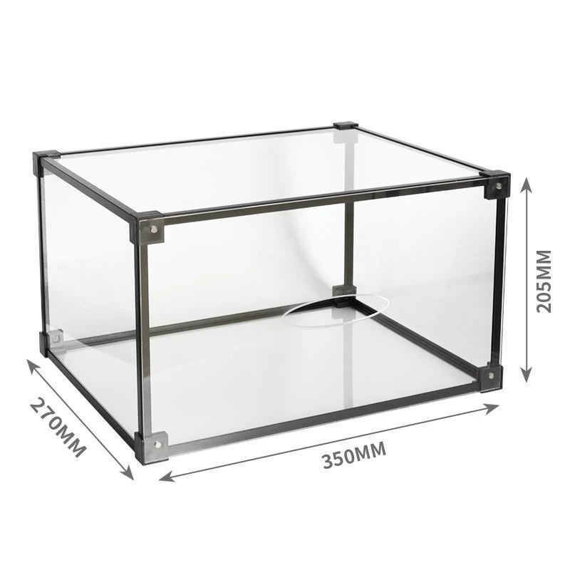 Buy Showcase Shoe Box With Drawer Acrylic Shoe Box Display Custom Put ...