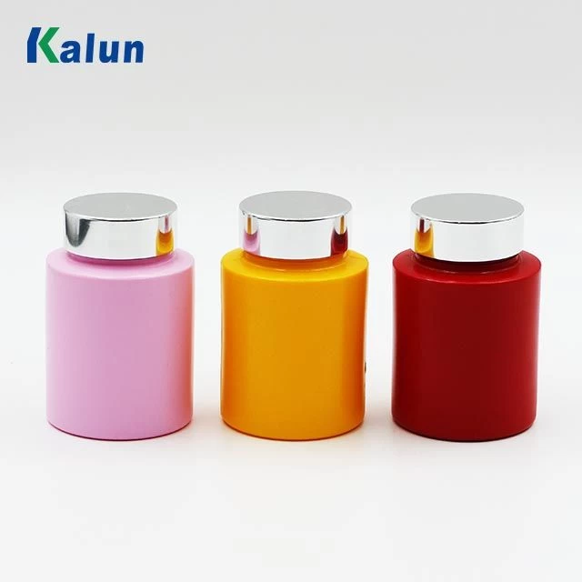 Buy Kalun Wholesale 120cc Hdpe Cylindrical Matte Capsule Bottle Chewing ...