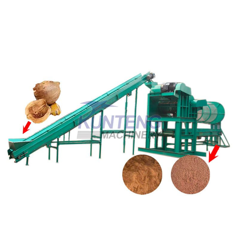 Buy Coconut Shell Husk Shredder Fiber Coir Making Machine from Henan ...