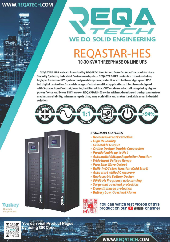 Buy Reqastar Hes - Threephase Online Ups from REQATECH, Republic of ...