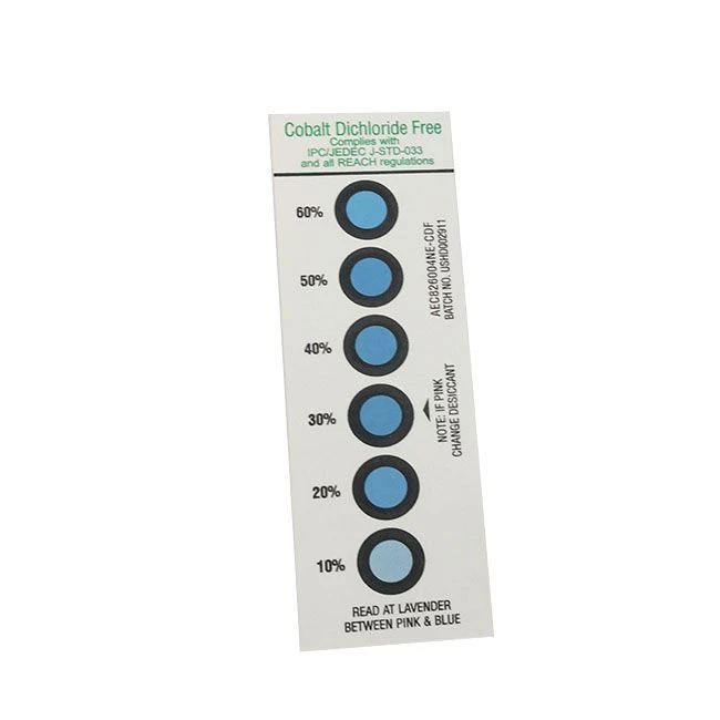 Buy Cobalt Humidity Indicator Card from Suzhou Sky Industrial CO.,LTD ...