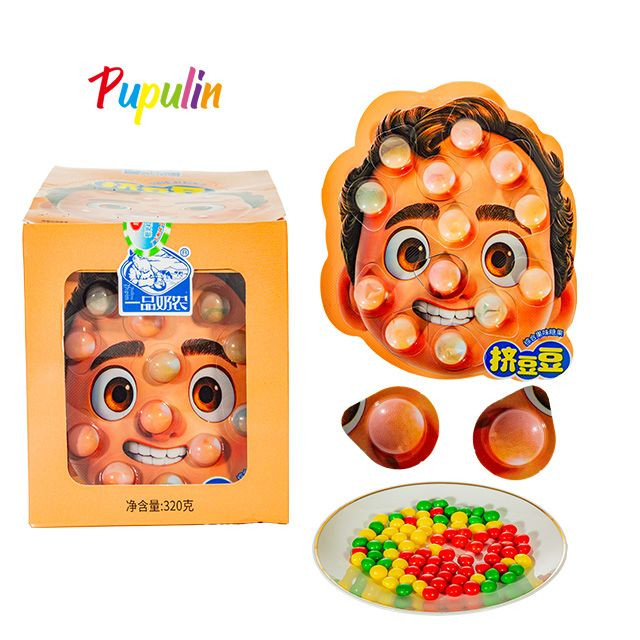 Buy Tricky Brains Chewy Candy Pop A Pimple Candy Bean Game Play from ...