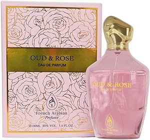 Buy Oud & Rose French Arabian Perfume Women 100ml Edp from French ...