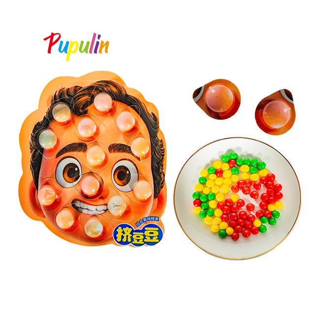 Buy Tricky Brains Chewy Candy Pop A Pimple Candy Bean Game Play from ...