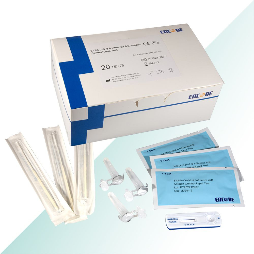 Buy Rapid Antigen Combo Test For Sars-cov 2 & Influenza A/b For ...